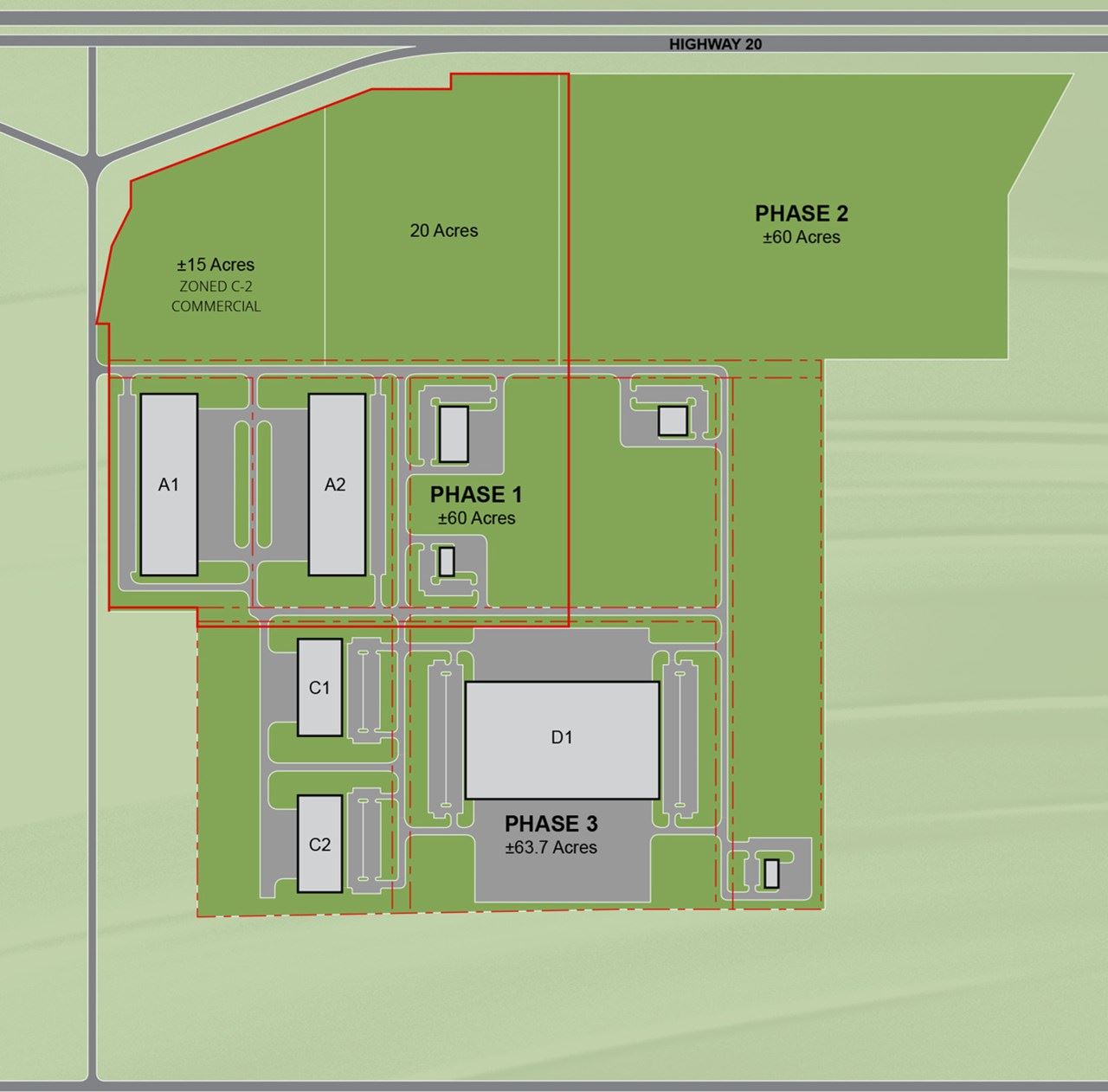 South Waterloo Business Park - 135,000 SF Building, Ansborough Ave and ...