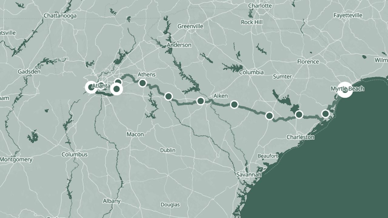 Dark Fiber & Duct | Myrtle Beach - Atlanta, Myrtle Beach, SC, 29577